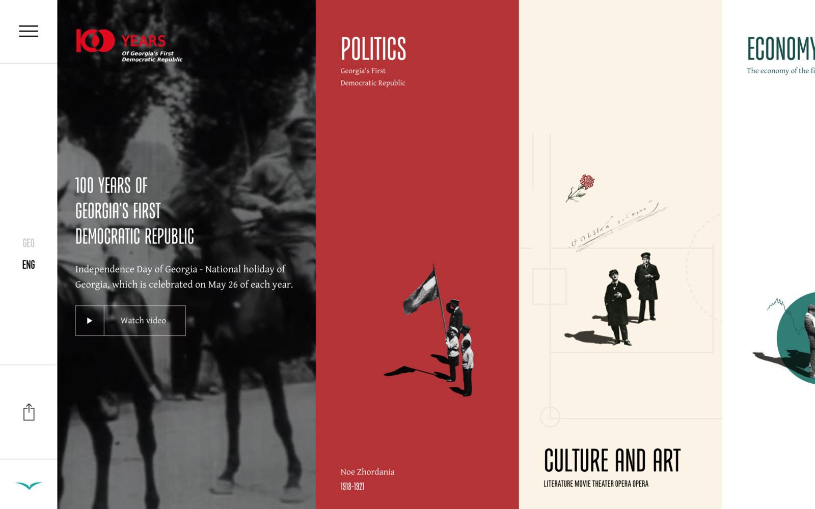 100 Years of Georgia’s First Democratic Republic - Reeoo