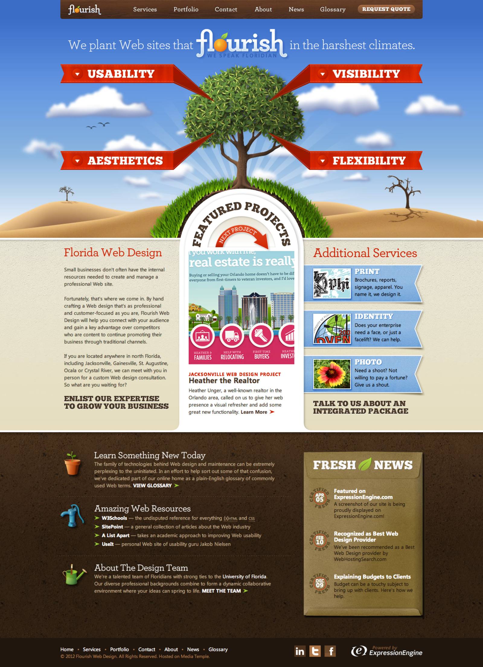 Flourish Web Design - Reeoo
