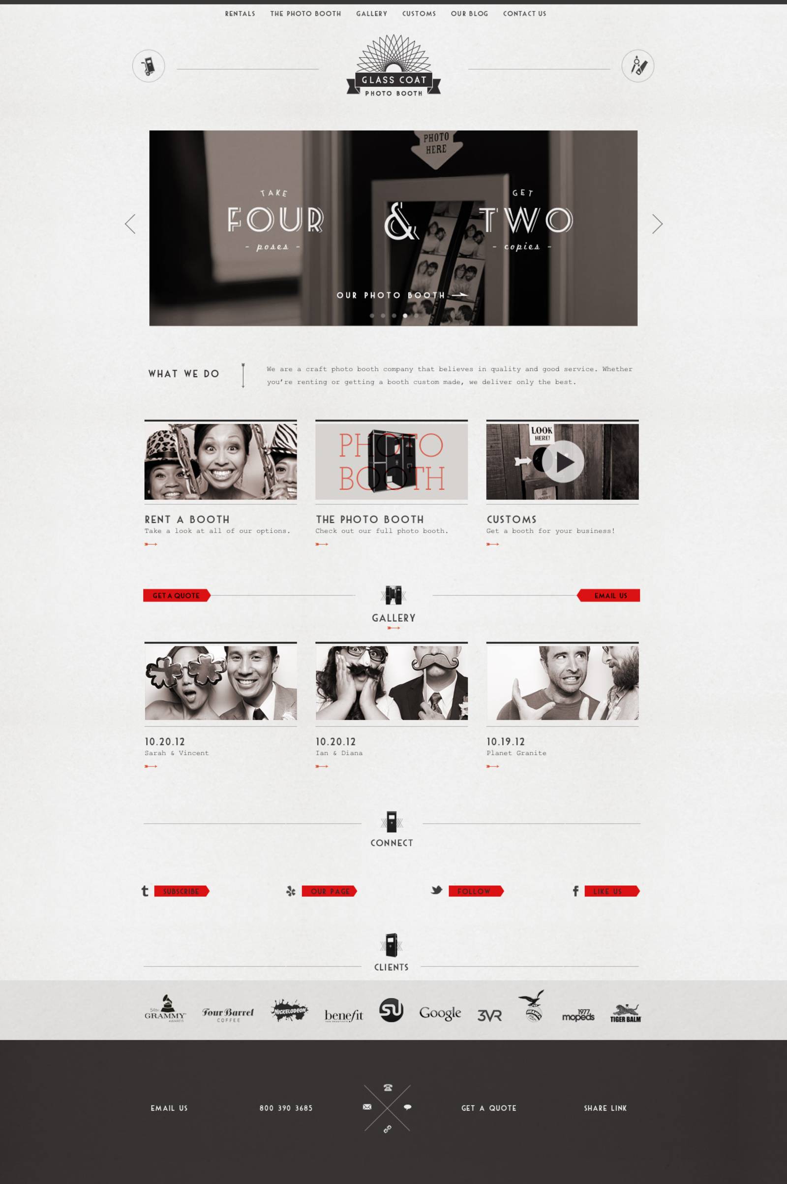 Glass Coat Photo Booth - Reeoo