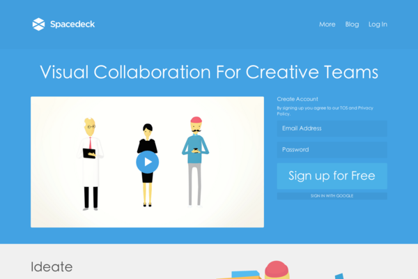 Blue Web Design Inspiration - Reeoo - Page 6