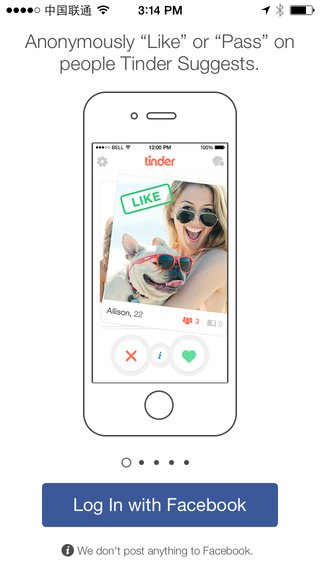 Tinder - Reeoo iPhone Patterns